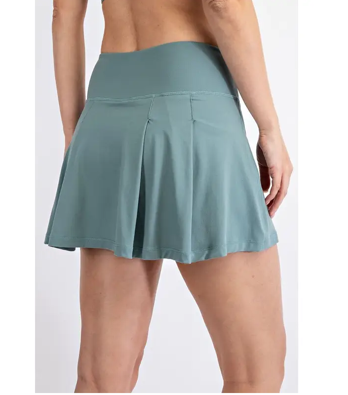 Butter Soft Back Pleat Pickleball Skort