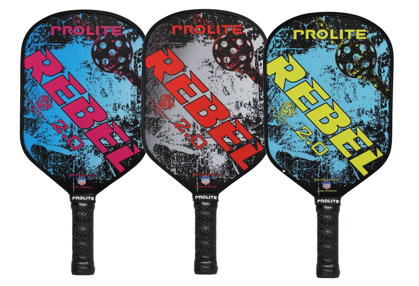 Prolite Rebel PowerSpin 2.0 Pickleball Paddle