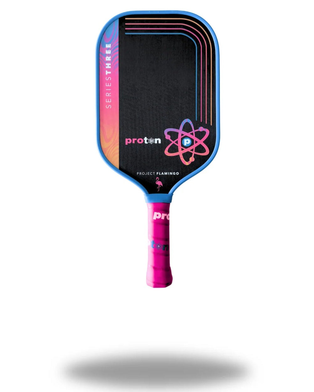 Proton Series Three Project Flamingo Paddle Blue - Elongated